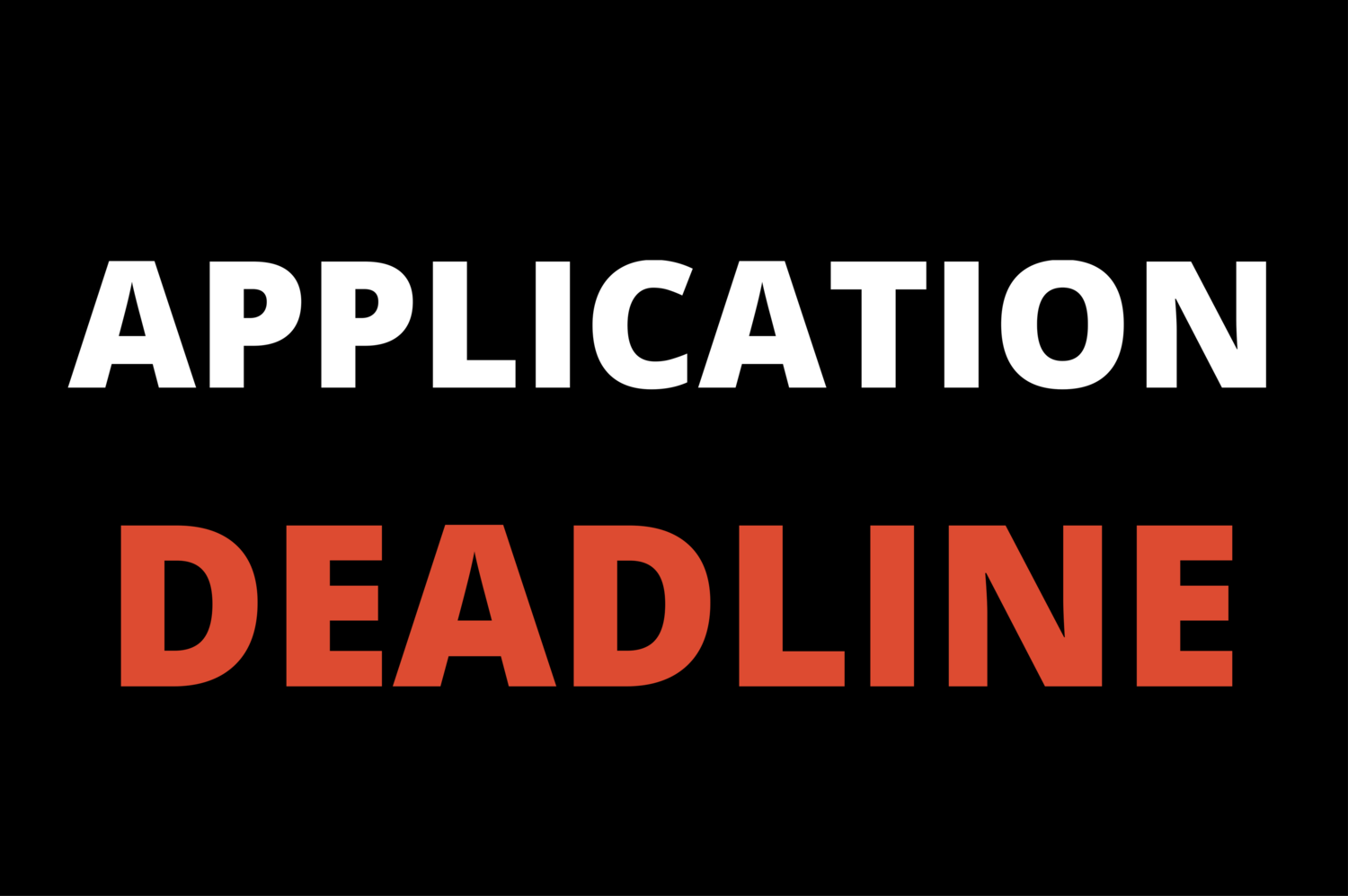 Admissions Application Deadlines in USA 2025